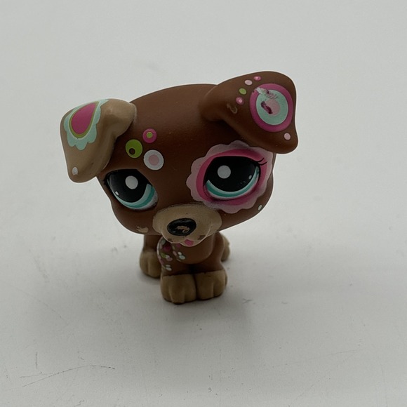 Hasbro | Toys | Littlest Pet Shop Lps 579 Jack Russell Tattoo Postcard ...